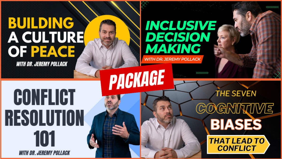 Conflict Resolution Courses Online, On-Demand | Peaceful Leaders Academy